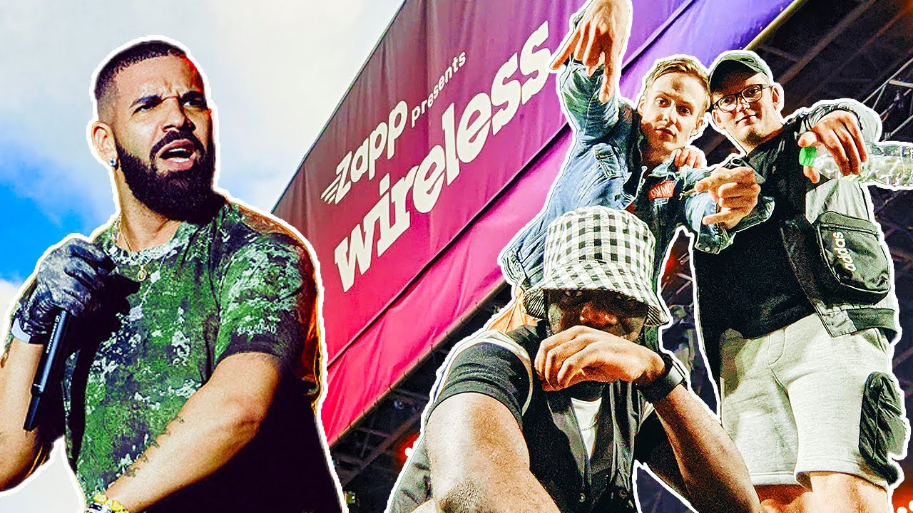 DRAKE CAME OUT AT WIRELESS 2021 VLOG! - YouTube