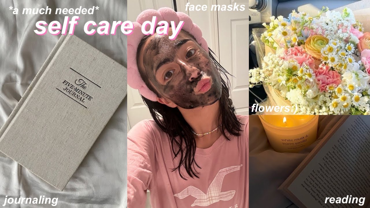 SELF CARE DAY ROUTINE | relaxation, everything shower routine, reset ...