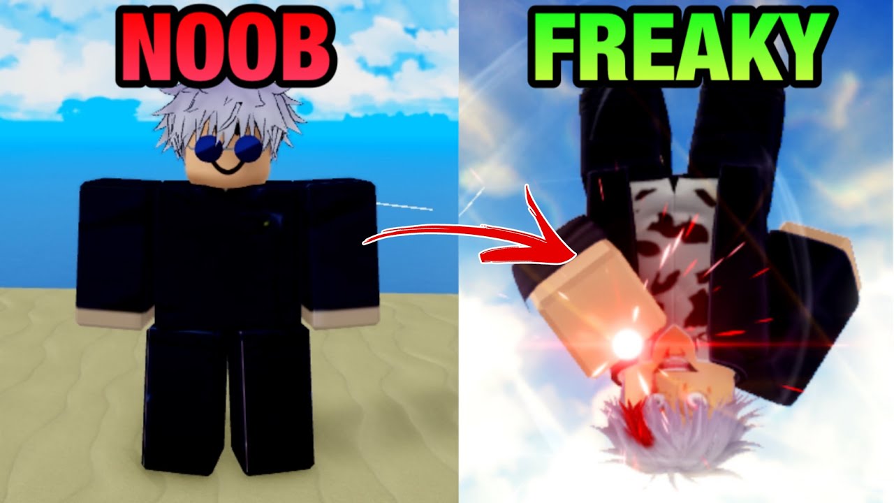 Spending 10,000 Robux To Get FREAKY GOJO In This NEW Anime Roblox Game ...