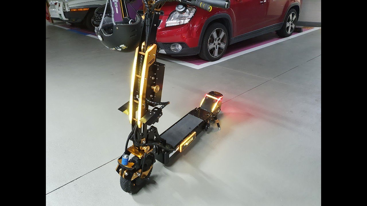 전동 킥보드 위페드 폴드,위패드 폴드 디테일 영상 .weped fold - YouTube