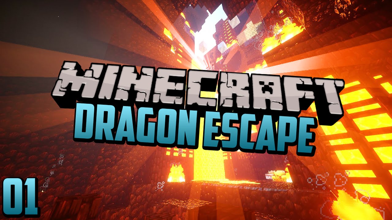 Minecraft: Dragon Escape | E1 | w/ xExstromenSx & GMPF - YouTube