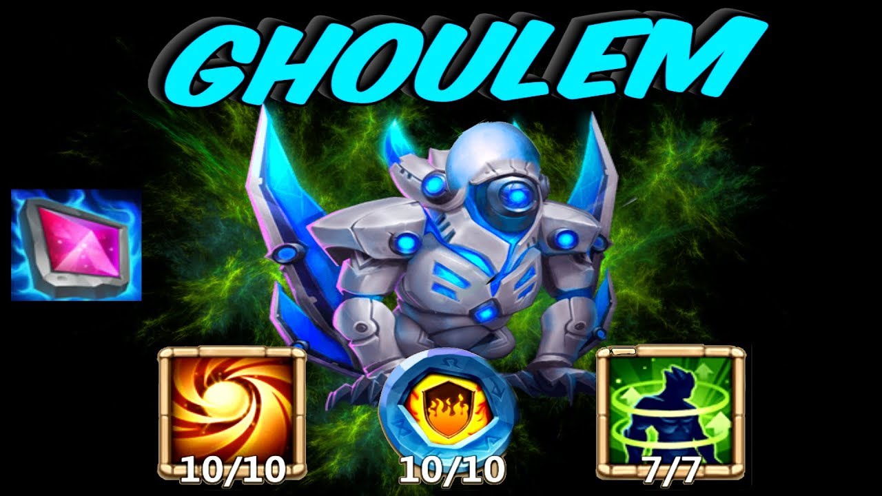 ГАРГУЛ \ РЕАНИМАЦИЯ СТАРОЙ ИМБЫ \GHOULEM \ БИТВА ЗАМКОВ \ CASTLE CLASH ...