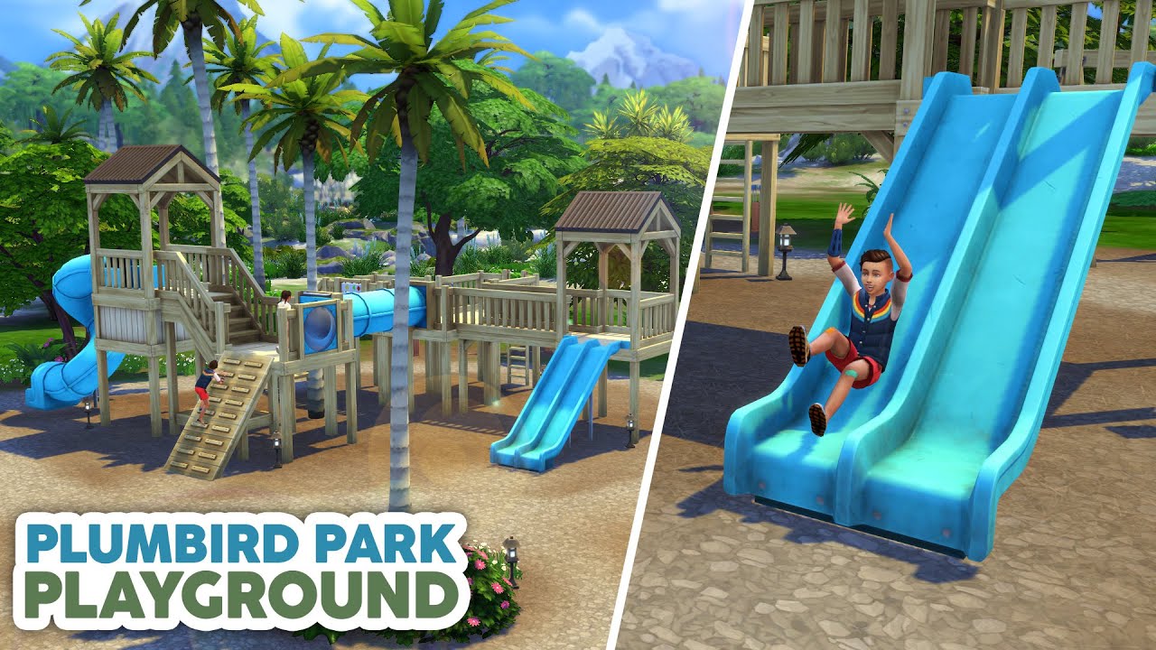 Building Plumbird Park Playground for The Sims 4 Adventure Awaits ...