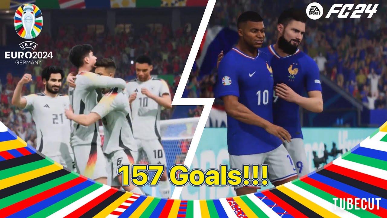 EA FC 24 | UEFA EURO 2024 Germany | Watch all 157 goals scored at UEFA ...