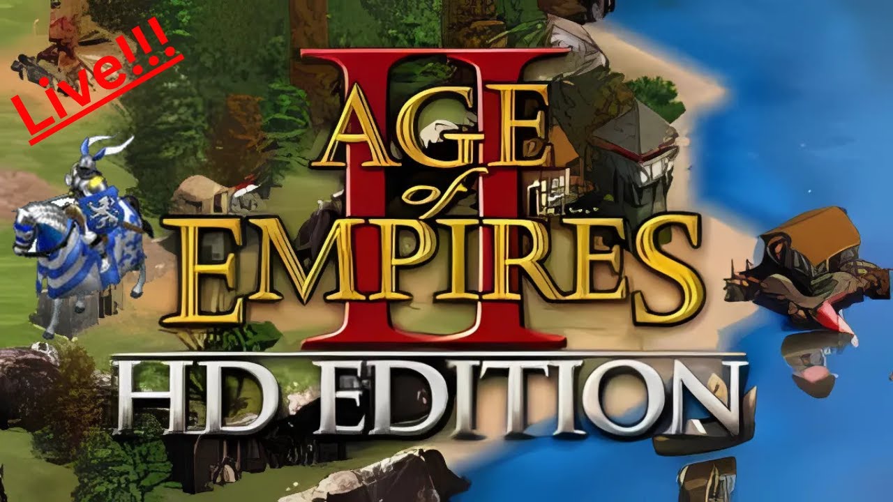 Age of empire 2 live playing aoe2 with a pro player. I am going to lose ...