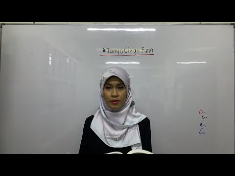 PTTI KIMIA : Tanya Cikgu Fana Kimia