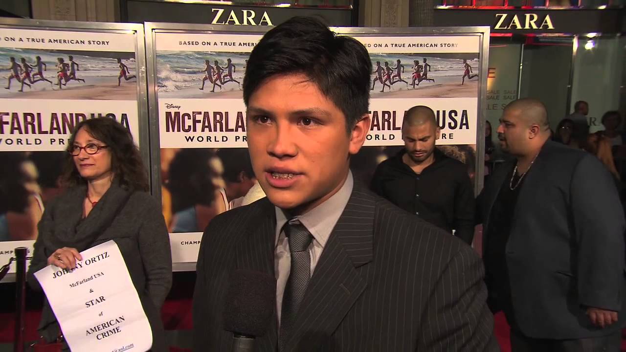 McFarland USA: Johnny Ortiz Official Premiere Interview | ScreenSlam ...
