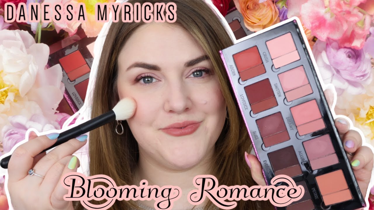 DANESSA MYRICKS GROUNDWORK BLOOMING ROMANCE PALETTE - YouTube