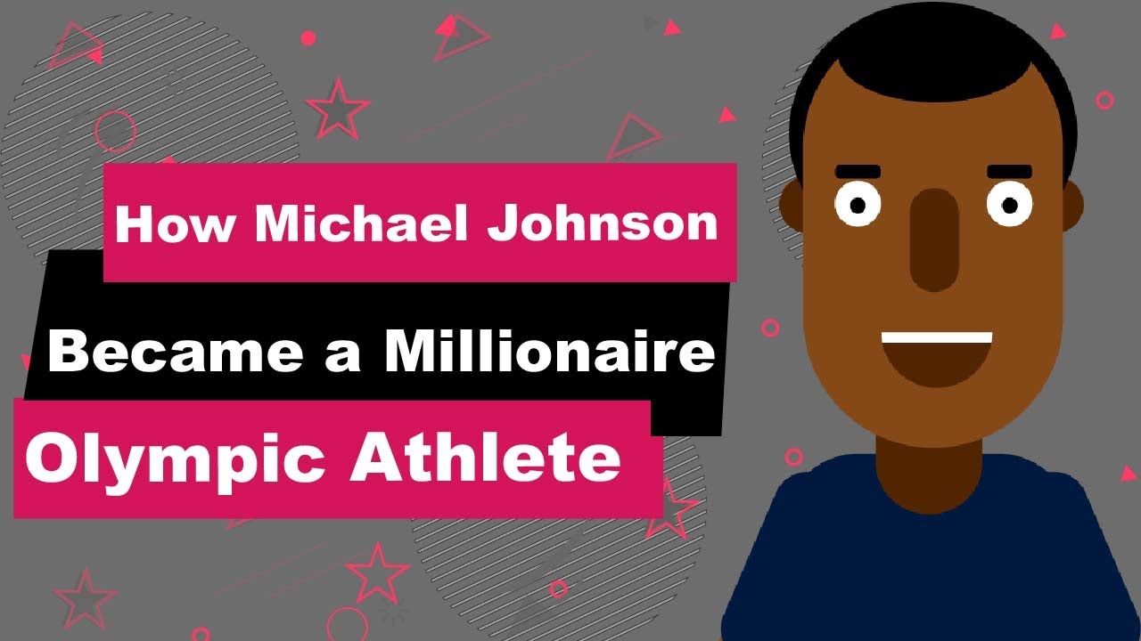 Michael Johnson Biography | Animated Video | Millionaire Olympic ...