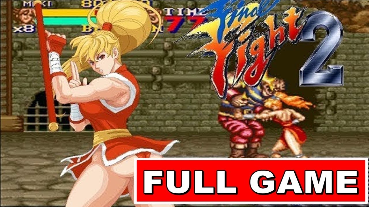 FINAL FIGHT 2 - MAKI - FULL GAMEPLAY (ARCADE) PLAYTHROUGH NO COMMENTARY - SERGIO GAMER - YouTube