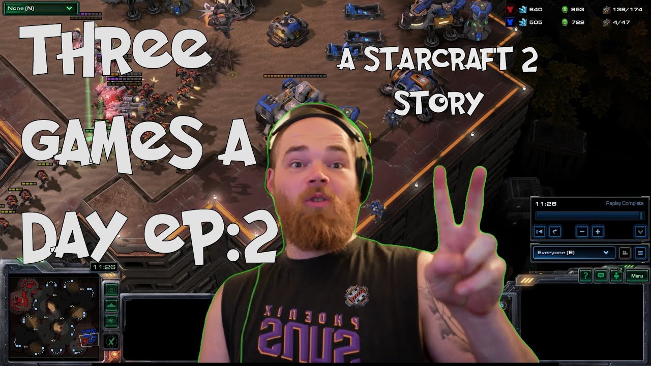3 Games A Day : A Starcraft 2 Story Episode 2 - YouTube