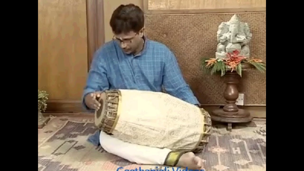 Learn to Play Mridangam - Basic Lessons - YouTube