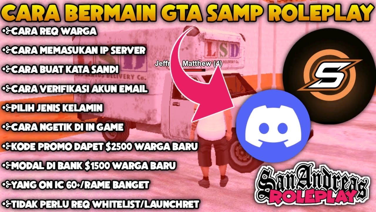 CARA BERMAIN GTA SAMP ROLEPLAY DI ANDROID TERBARU 2022 || GTA SAMP INDONESIA - YouTube