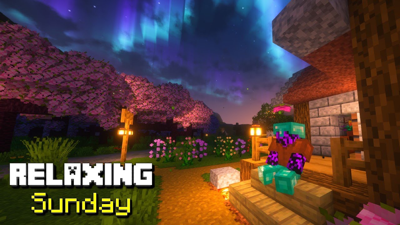 Relaxing Sunday Minecraft Build | Cozy House - YouTube