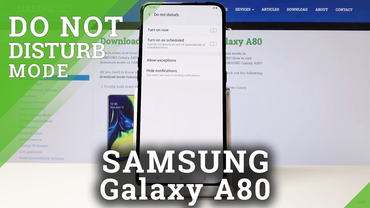 How To Enable Do Not Disturb Mode In Samsung Galaxy A80 Silent Mode how-to-enable-do-not-disturb-mode-in-samsung-galaxy-a80-silent-mode