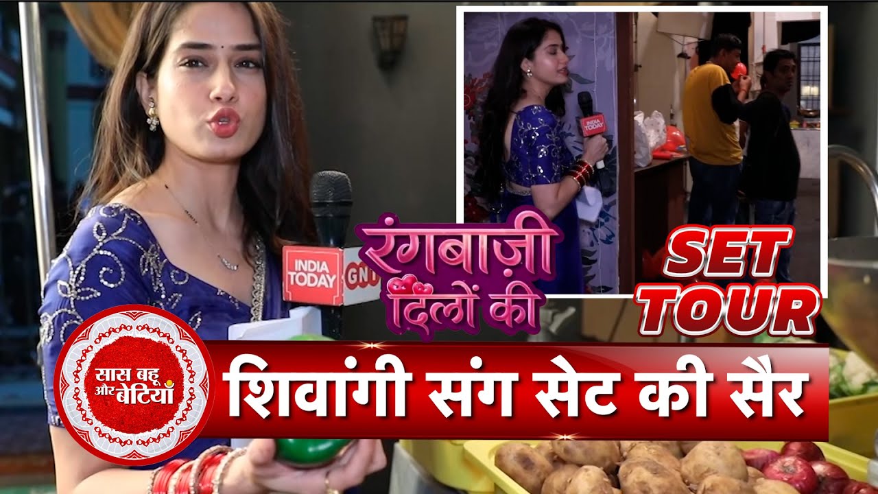 Exclusive Set Tour of Rangbaazi Dilon Ki With Manika Mehrotra Aka ...