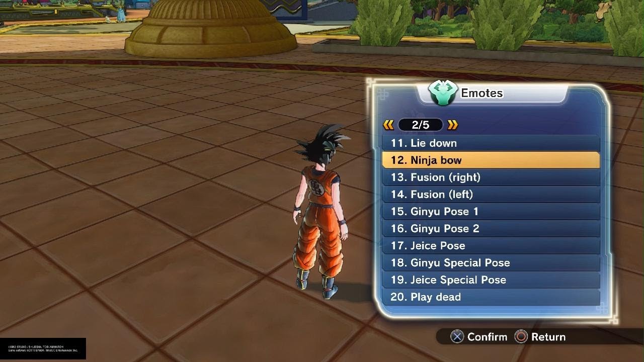 XENOVERSE 2 how to get kamehameha and special beam canon emote - YouTube