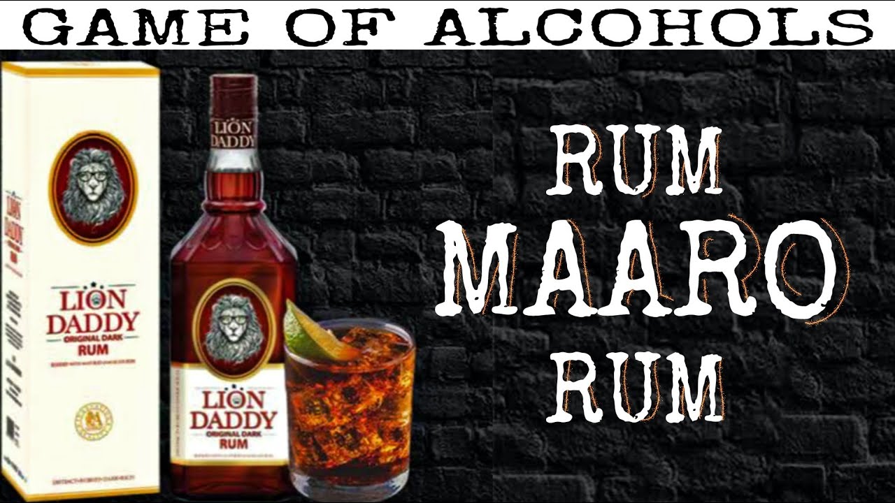 Lion Daddy Original Dark Rum Review in Hindi | Rum Maaro Rum | Game of ...