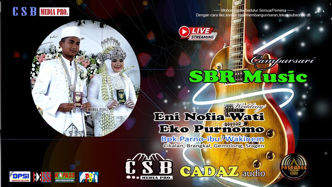 SBR Music // CADAS audio // Wedding Eni-Eko // CSB media pro.06 10 23 ...