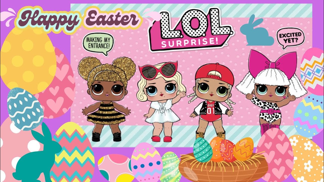 LOL Surprise Egg unboxing-opening/KinderToys Surprise/HappyEaster/LOL ...