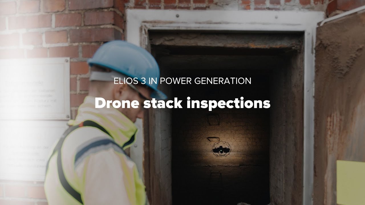 Drone Stack Inspection with the Elios 3. Take your chimney inspections ...