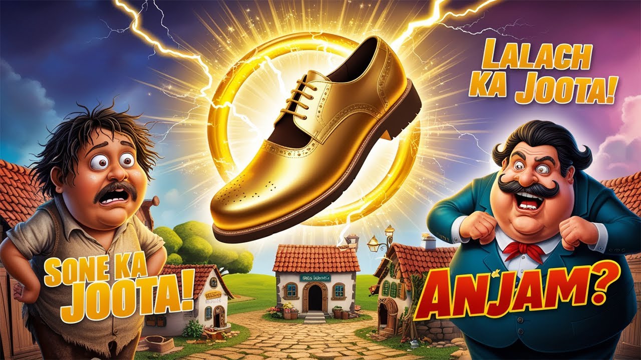 Ek Gareeb Mochi Ka Sone Ka Joota | jadui joota | lalchi seth Harilal ...