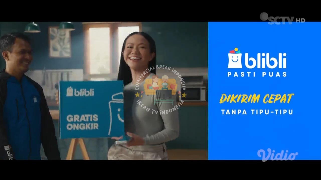 IKLAN BLIBLI GRATIS ONGKIR TANPA TIPU-TIPU Ver.1 • 15s (2023) # ...