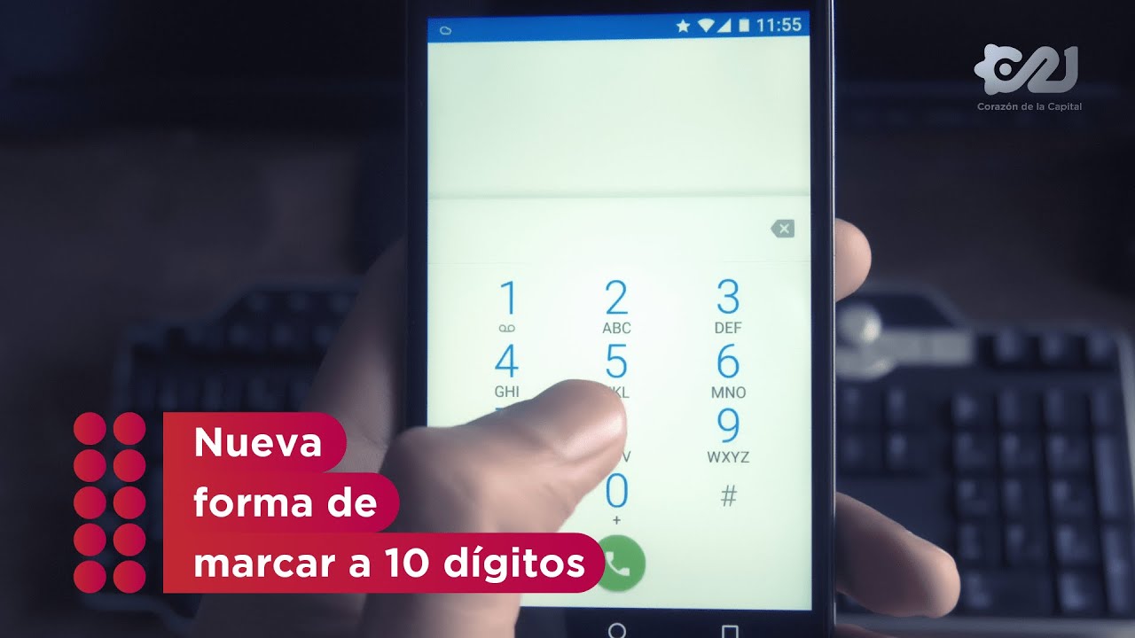 Nueva forma de marcar a 10 dígitos - YouTube