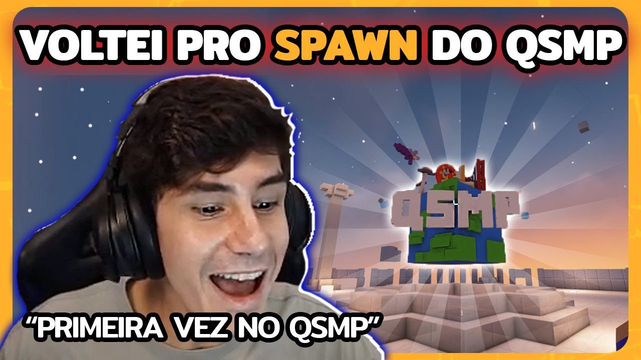 PAC VOLTOU PRO SPAWN DO QSMP KKK - YouTube