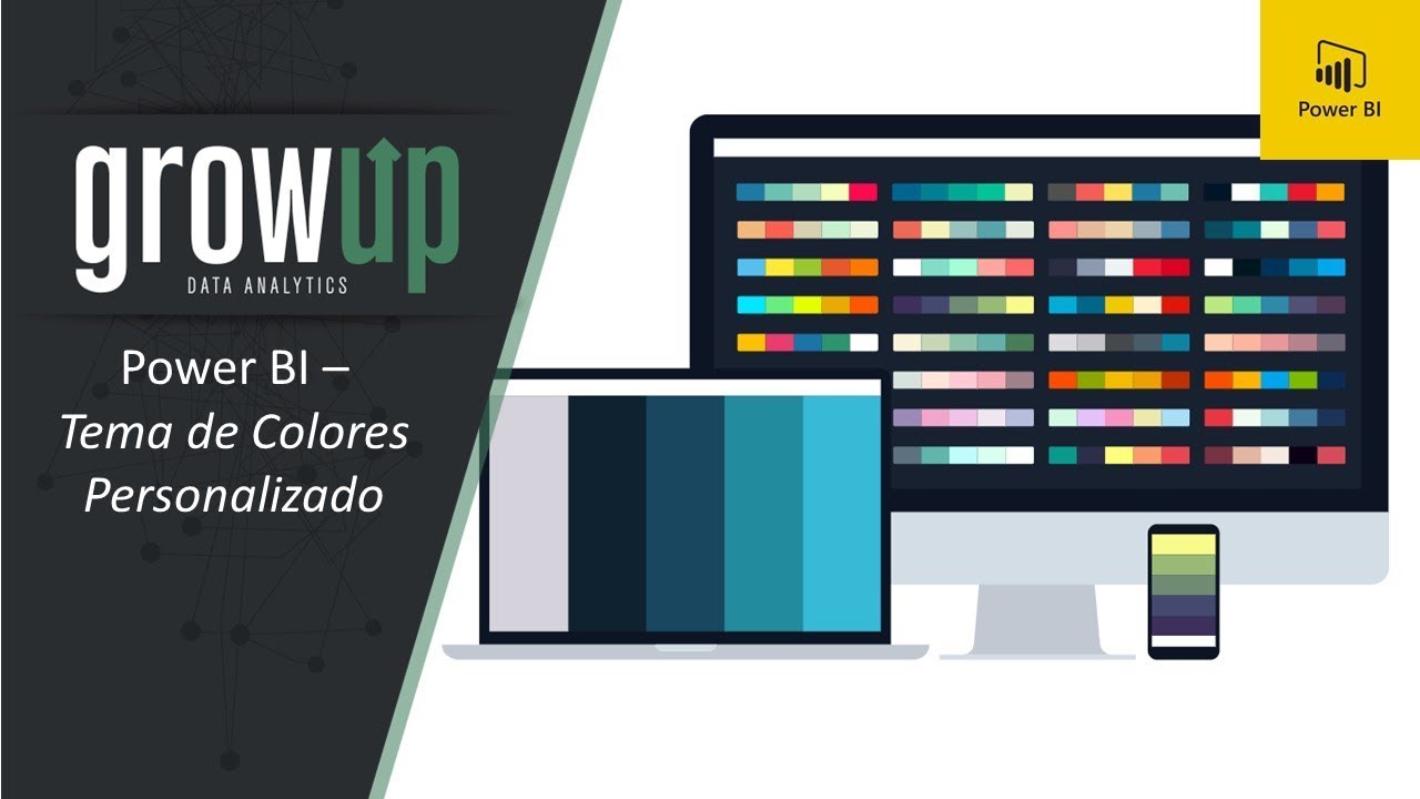 Temas de Color Personalizados en Power BI - YouTube