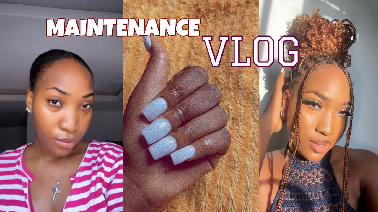 Maintenance Vlog 1 Hair Nails Lashes More Youtube