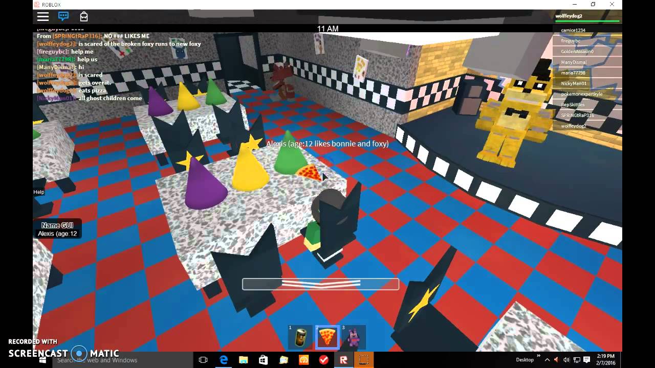 FNAF roleplay ROBLOX - YouTube