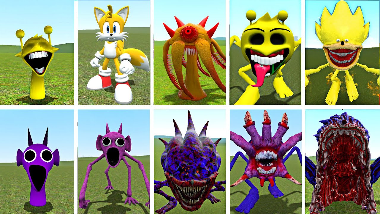 NEW EVOLUTION & CURSED DURPLE HORROR vs SIMON x TAILS | HALLOWEEN ...