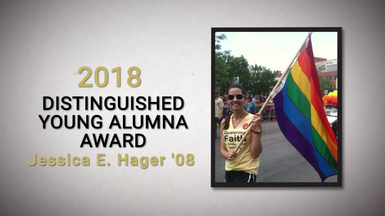 Jessica E. Hager ’08 | Distinguished Young Alumna - YouTube
