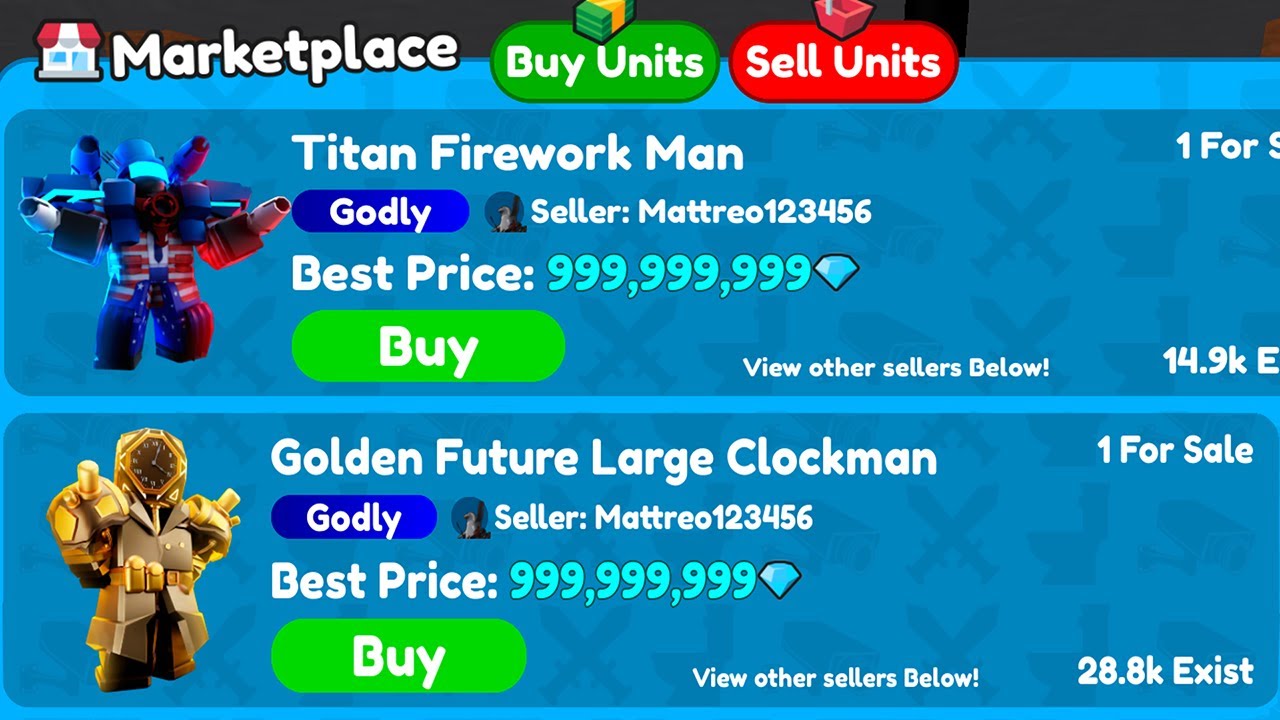 How to UNLOCK ALL GODLY UNITS FOR FREE! - YouTube