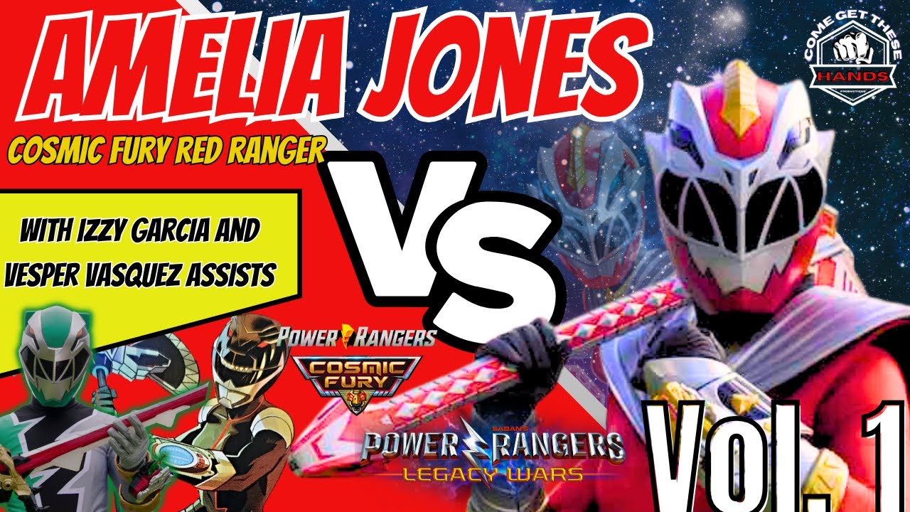 Power Rangers Cosmic Fury |Amelia Jones Versus Collection | Vol 1 ...