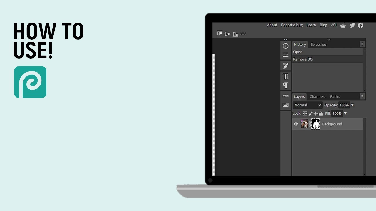 How to Use Photopea New Update [easy] - YouTube