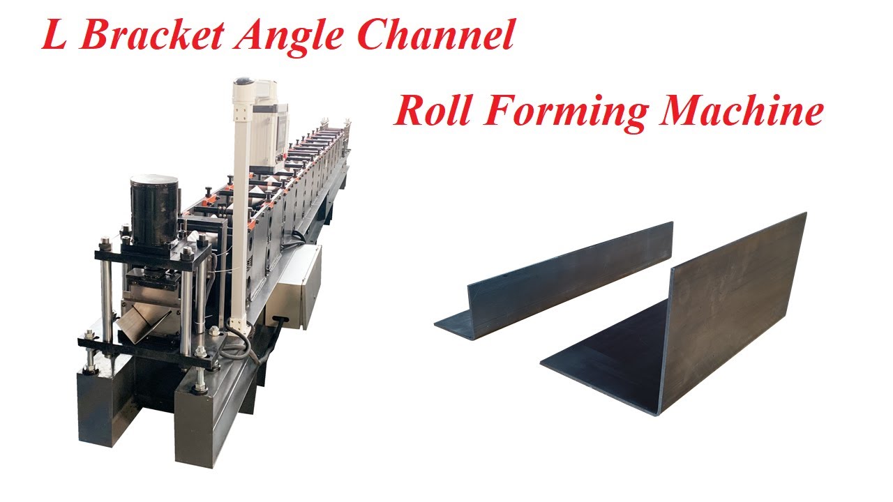 L Bracket Angle Channel Roll Forming Machine - YouTube