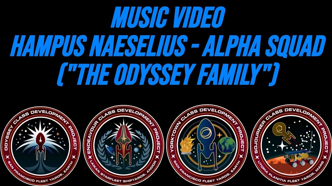 Star Trek Online - Hampus Naeselius - Alpha Squad - The Odyssey Family (Music Video) - YouTube