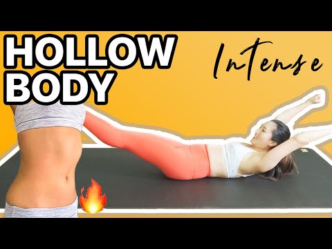 Hollow Body Workout - 4min 💢INTENSE Core Burner | aerial practice
