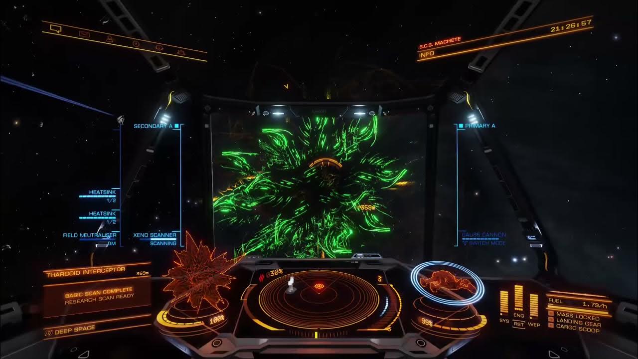 Elite Dangerous - Hydra One Shot Kill - YouTube