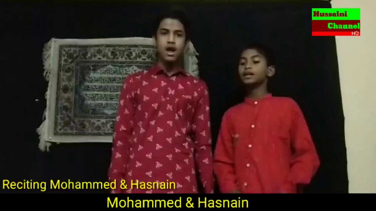 Maqibath by mohammed & Hasnain - YouTube