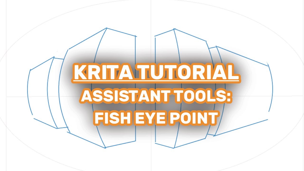 Krita 5+ Tutorial: Using the Fish Eye Point - YouTube