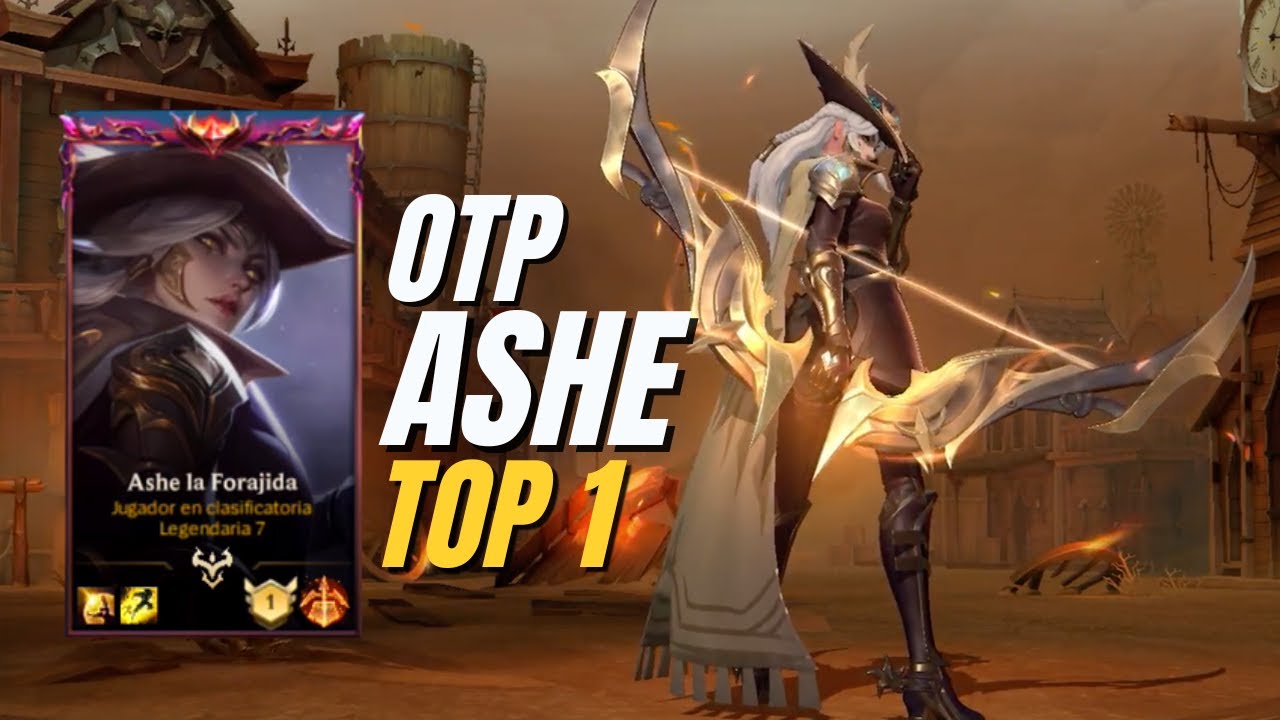Primera Partida Que Juego Siendo Top 1 Ashe😱 | Gameplay | Wild Rift ...