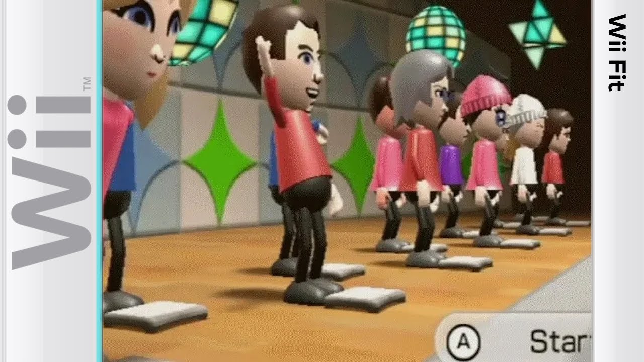 Wii Fit - Wii - Aerobics 02: Step Basics - YouTube