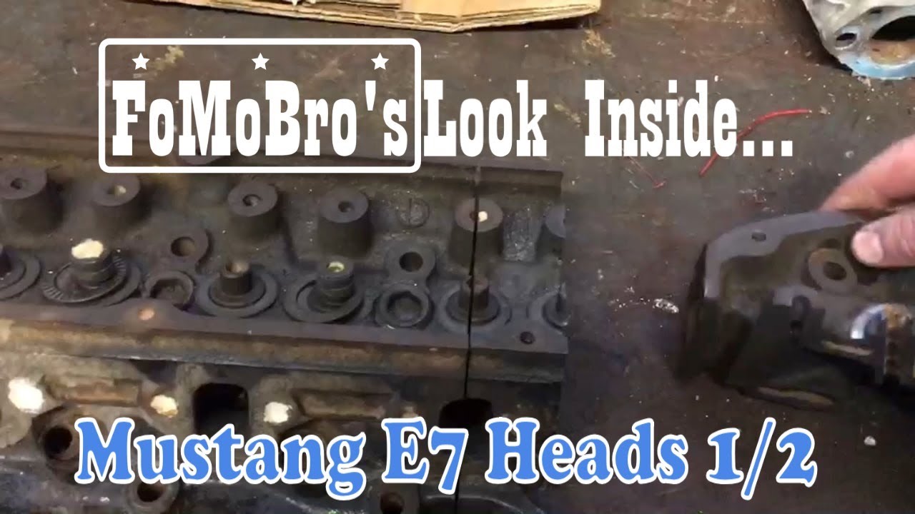Mustang 302 E7 Head Inside look at porting limit (pt 1/2) - YouTube
