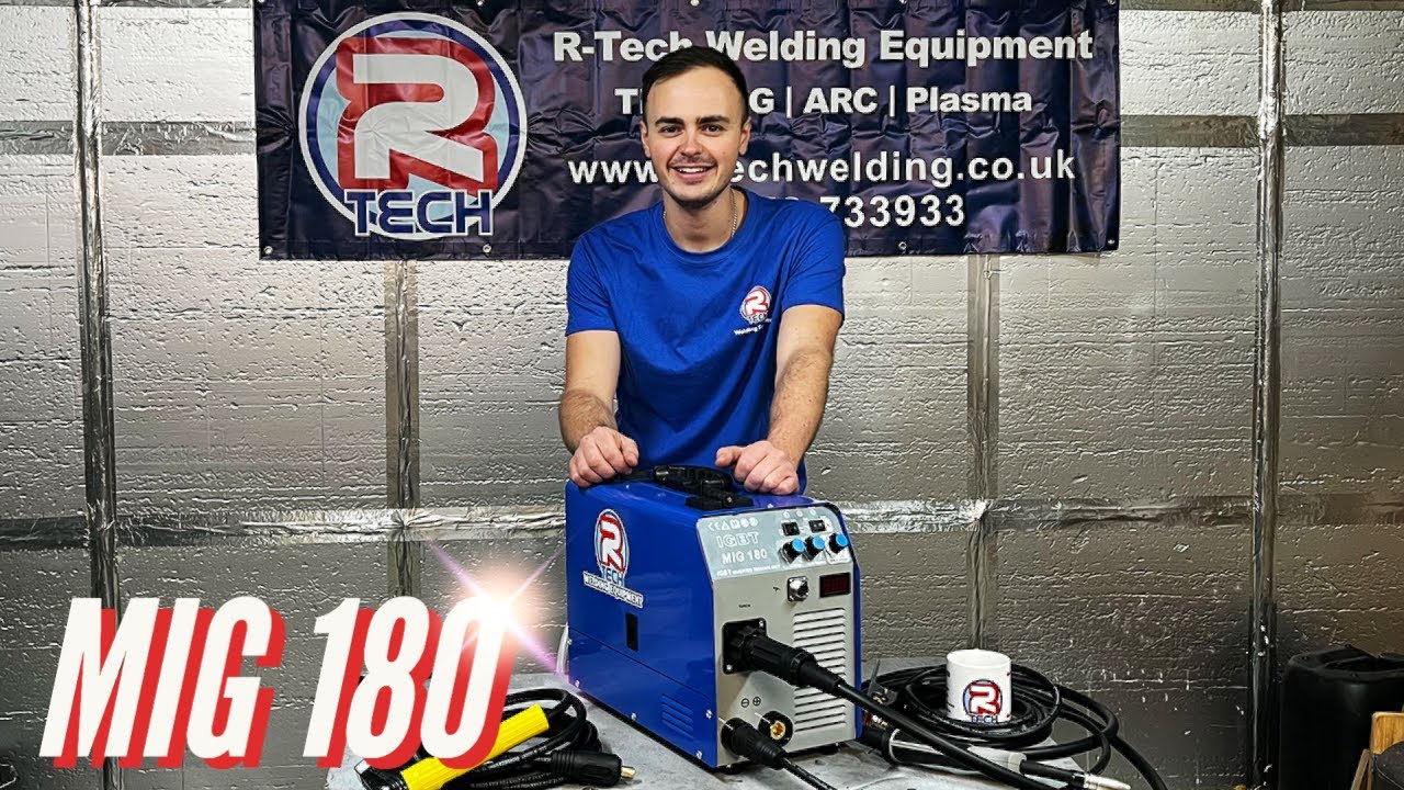RTEC MIG 180 Welding Machine - Unboxing & Set Up - YouTube
