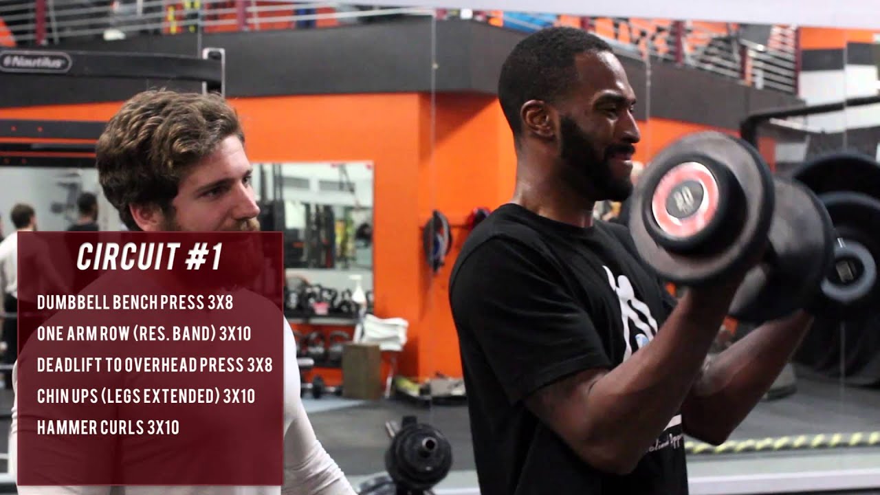 MMA Circuit Training (Upper Body) - YouTube