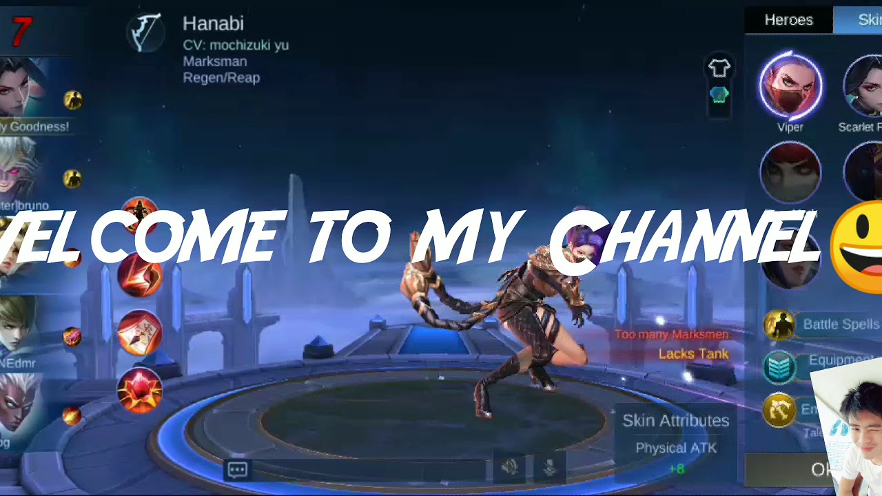 how to change health bar color(mobile legends) - YouTube