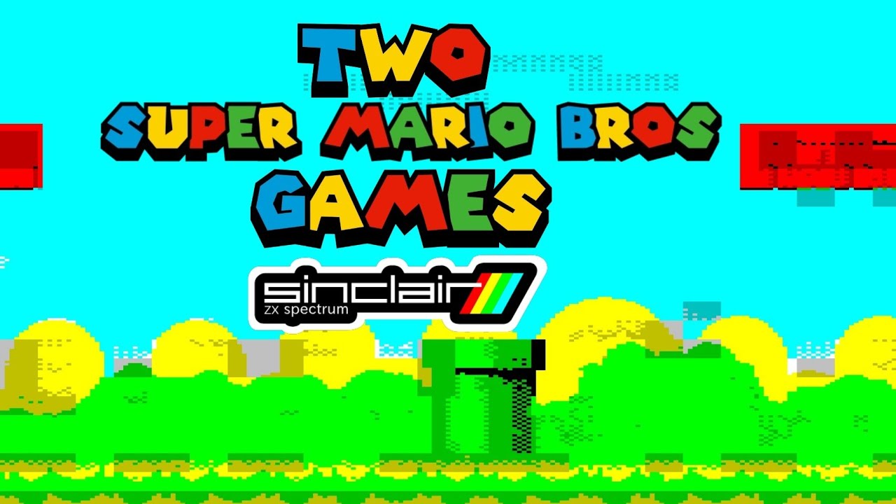 Two Super Mario Bros Games on the ZX Spectrum - YouTube